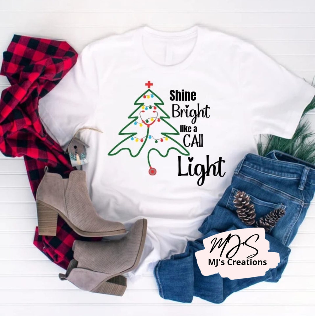 Shine Bright Like a Call Light, Png, Svg, Nurse, Medical - Etsy