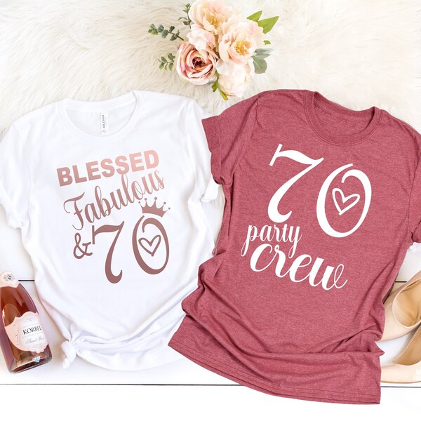 70 Years Blessed - Etsy
