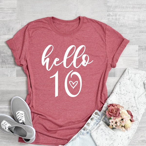 10 Years Old Shirt - Etsy