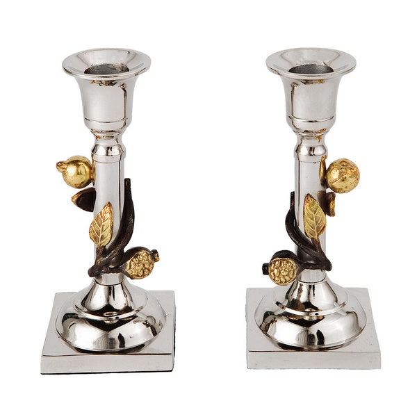 Shabbat Candlesticks - Etsy