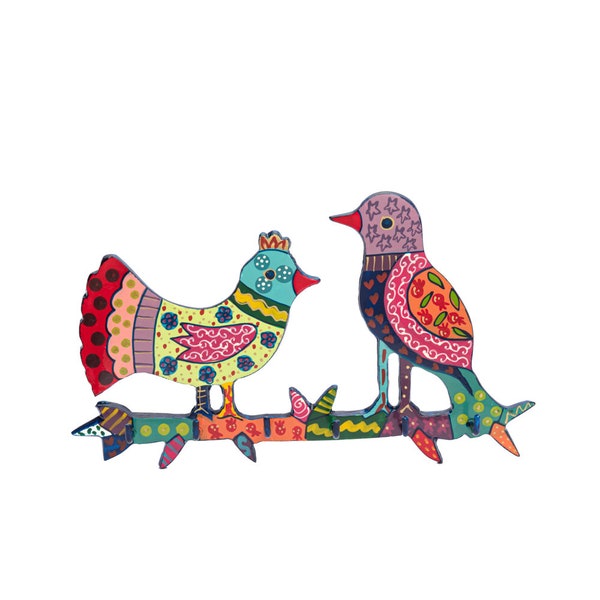 Hand Painted Bird - Etsy