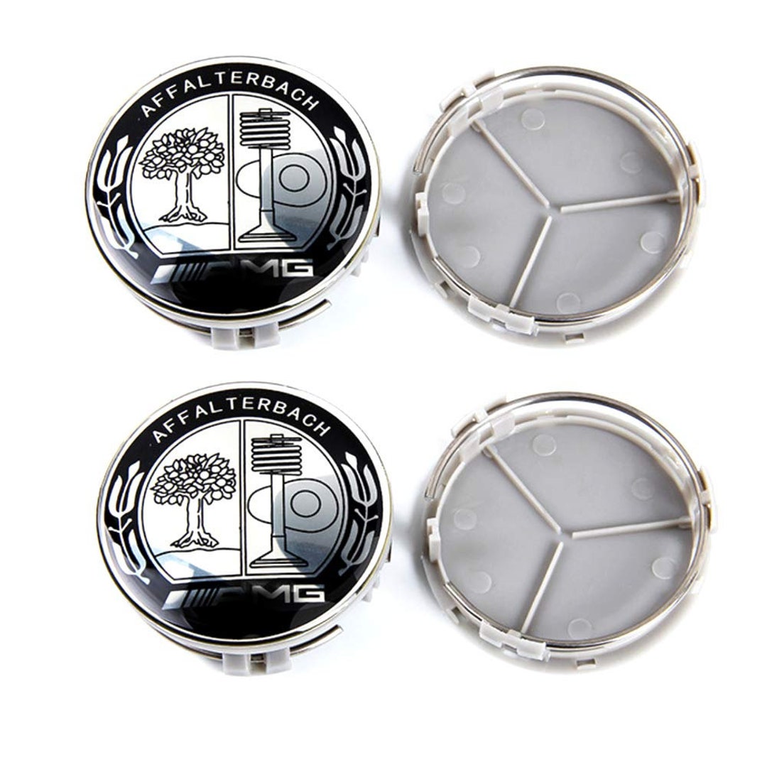 4x 75mm Wheel Hub Caps Rim Center Cover Affalterbach AMG Logo - Etsy