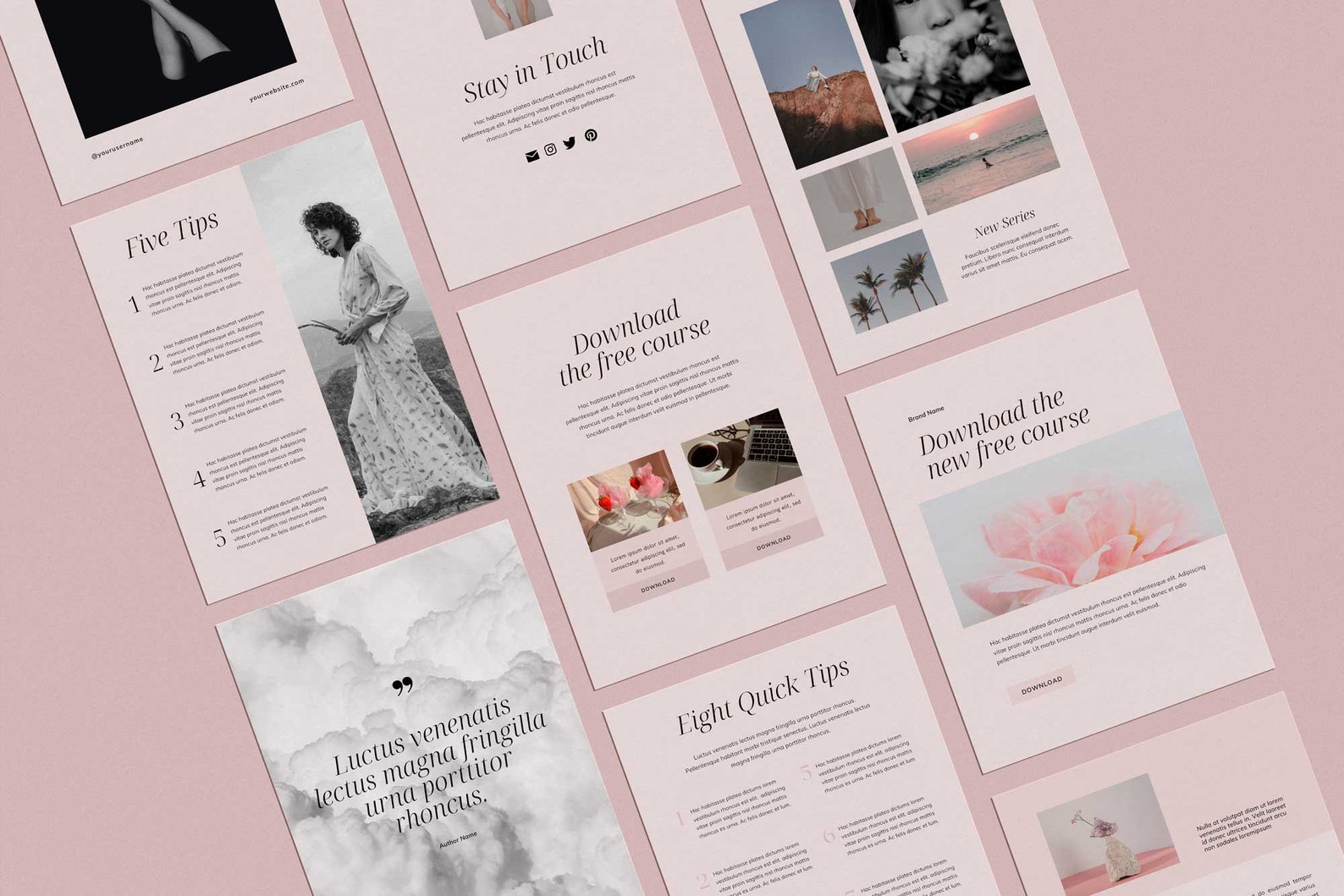 Ebook Canva Template for Creatives | Editable Ebook, Opt-in Freebie ...