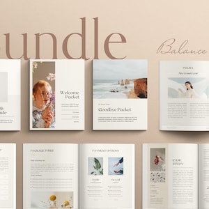 Client Service Experience Bundle Canva Templates | Services and Pricing ...