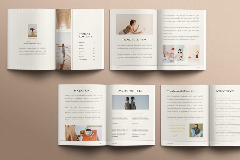 BALANCE Goodbye Packet Canva Template, Client Exit Guide, Client ...