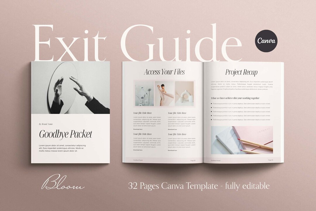 Client Offboarding Template Canva, Client Exit Package, Goodbye Package ...