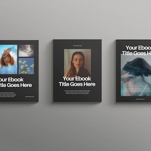 Ebook Canva Template, Editable, Guide, Opt-in Freebie, Creators E-book ...
