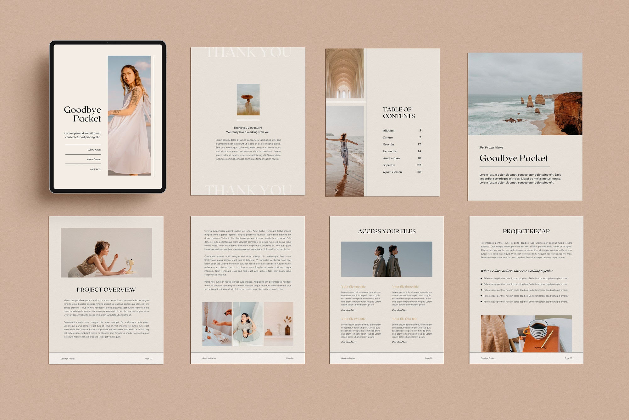 BALANCE | Goodbye Packet Canva Template, Client Exit Guide, Client ...