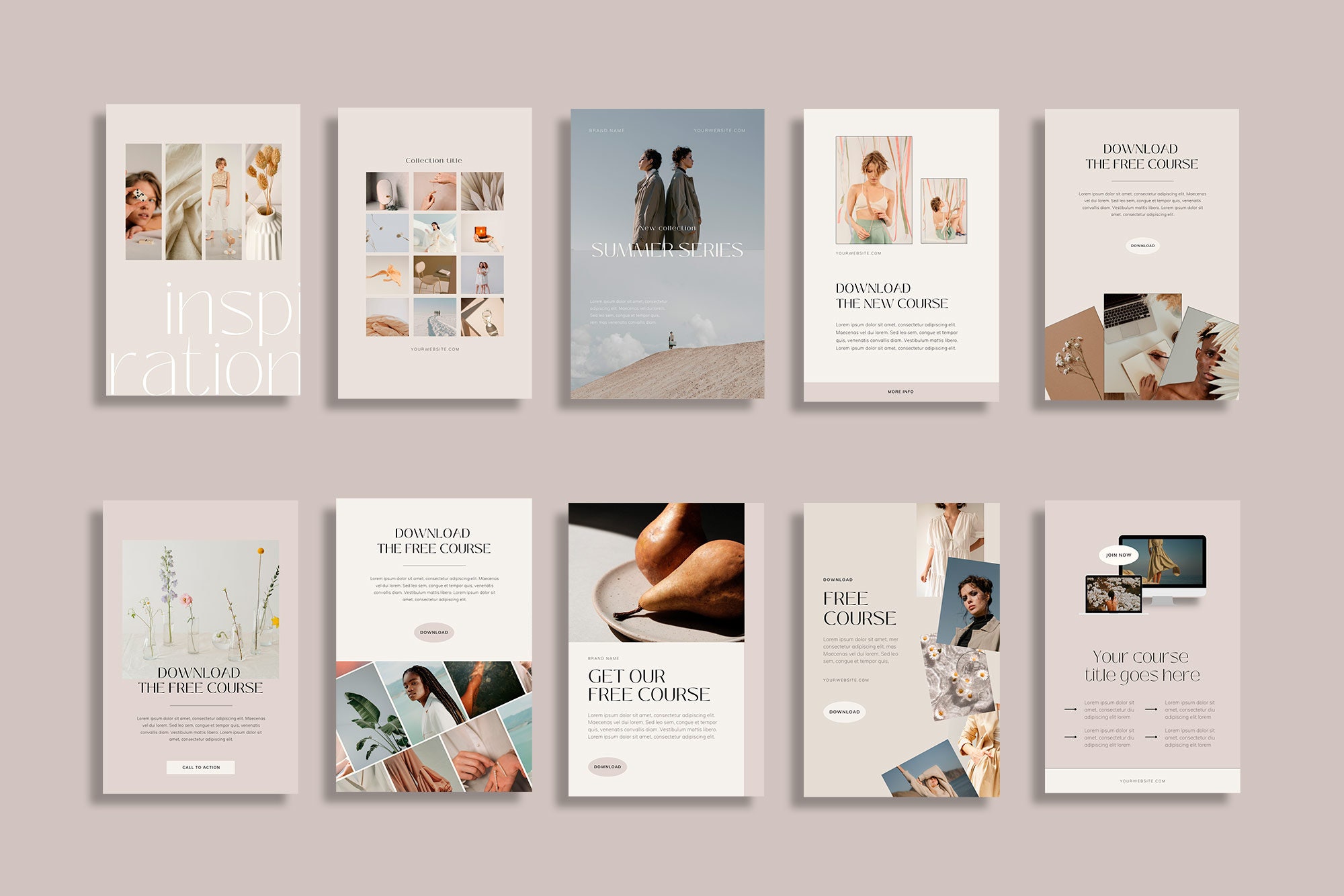 JOY Pinterest Pin Canva Templates for Creators, Bloggers and Small ...