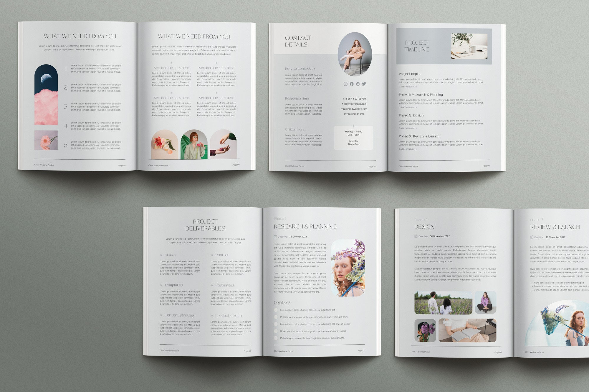 Client Service Experience Bundle Canva Templates Services and Pricing ...