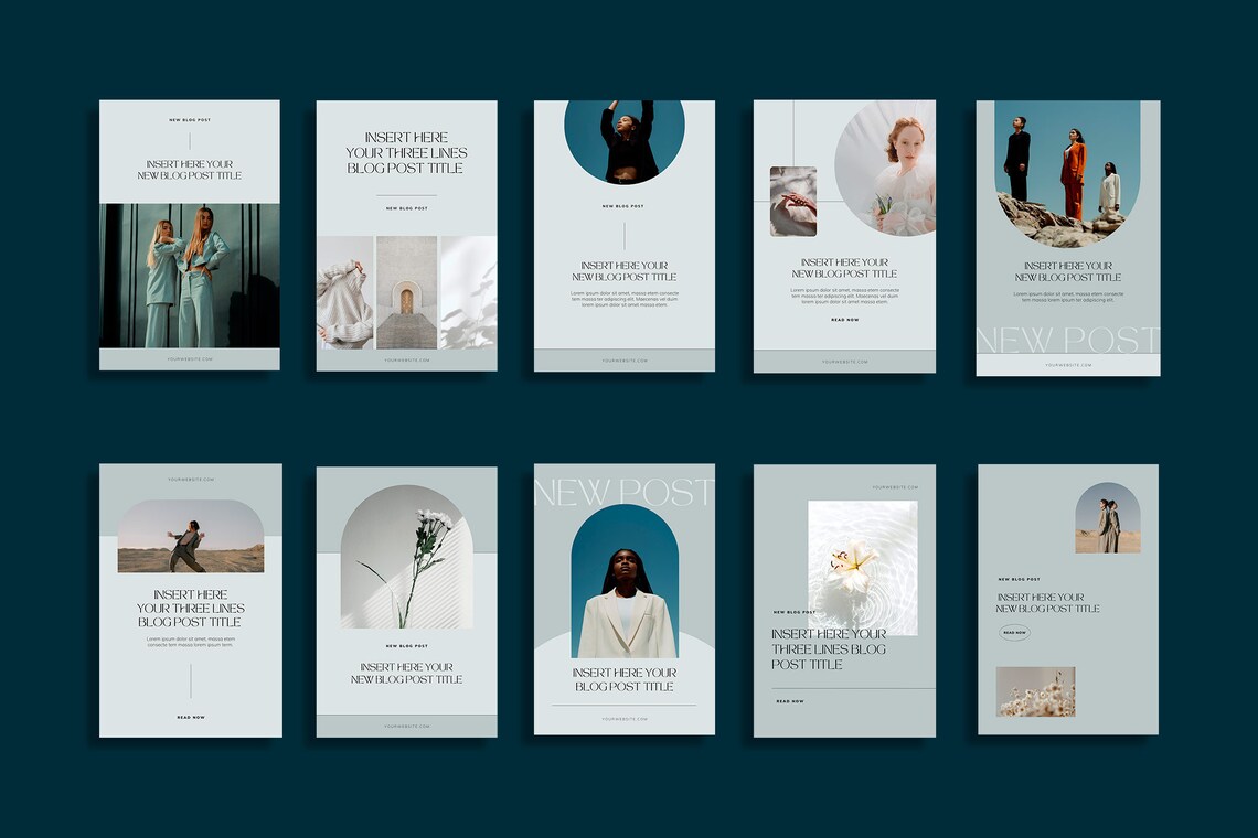 BOLD | Pinterest Pin Canva Templates for Creators, Bloggers and Small ...