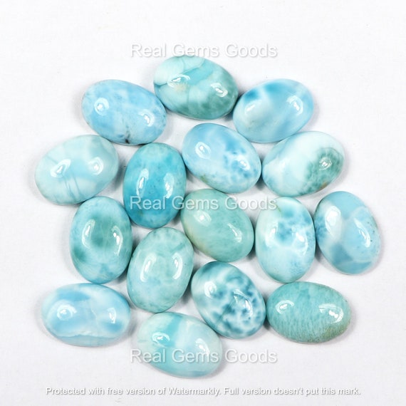 A Grade Larimar Natural Larimar Larimar Cabochon Larimar - Etsy