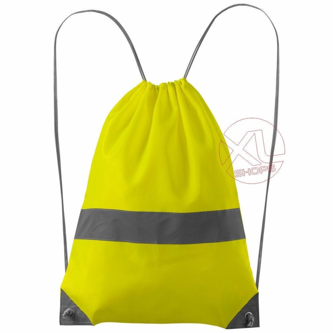 High Visibility Fluorescent Yellow or Orange Backpack for Cycling and ...