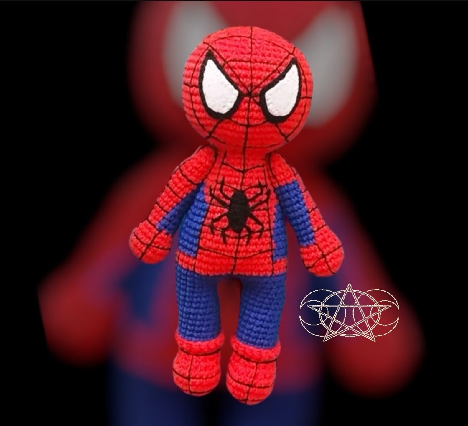 Crochet Pattern Amigurumi Spider Man Spiderman - Etsy