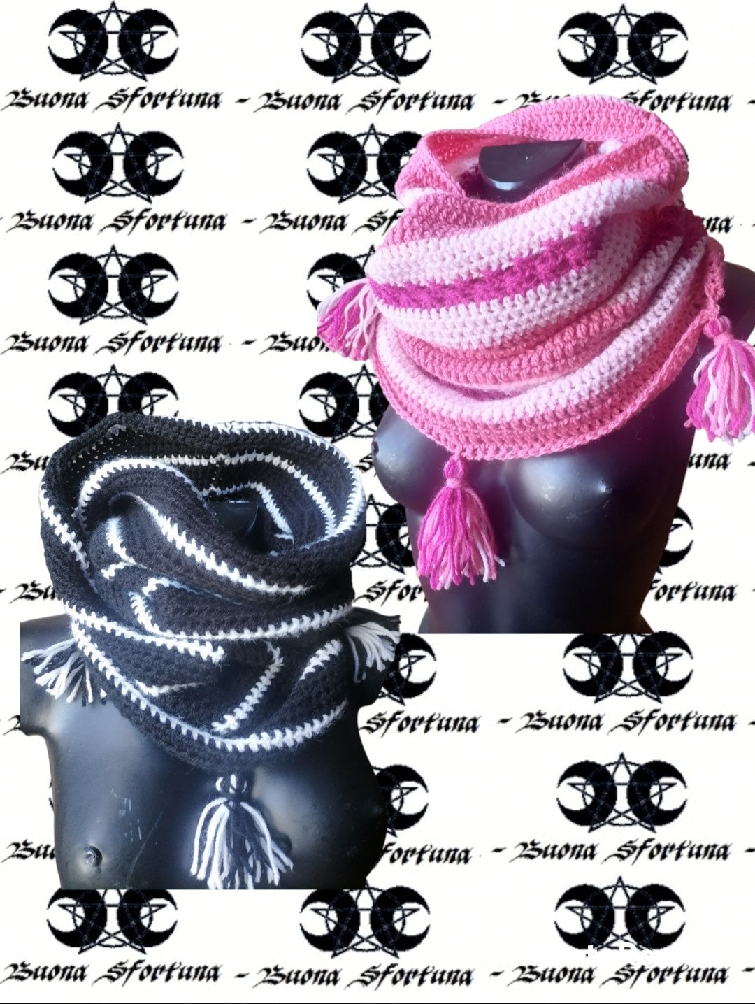 Snood Inspired by the TV Series Wednesday, Wednesday and Enid - Etsy