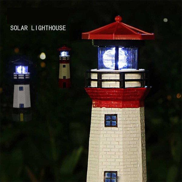 Outdoor Lighthouse Solar - Etsy