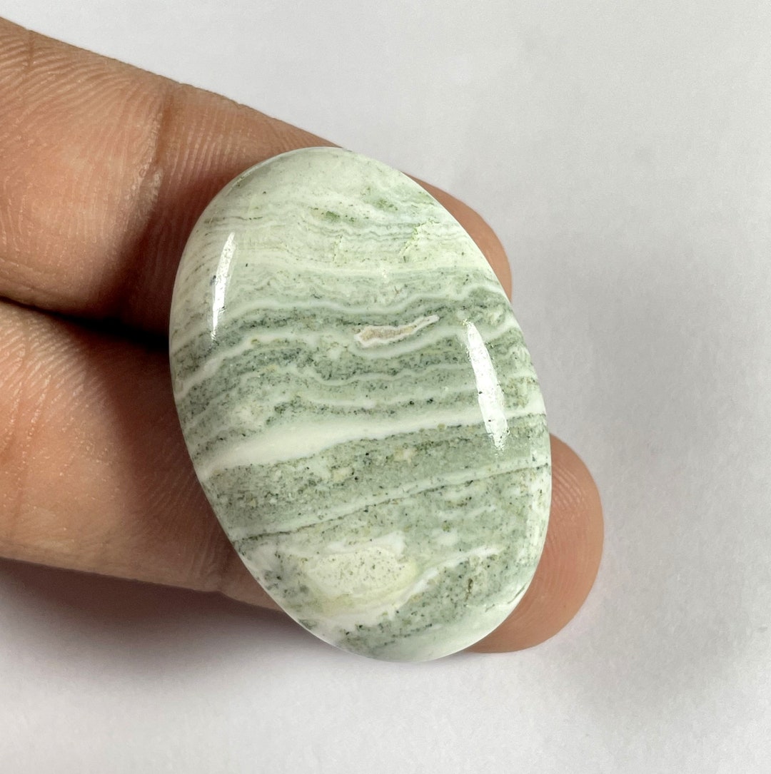 Beautiful Green Serpentine Natural Gemstone / Excellent Quality ...