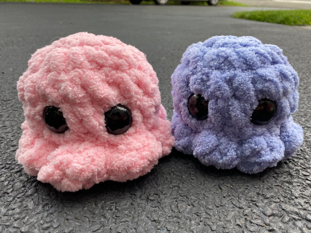 Super Fluffy and Squishy Amigurumi Octopus / Octopi Plushie in ...