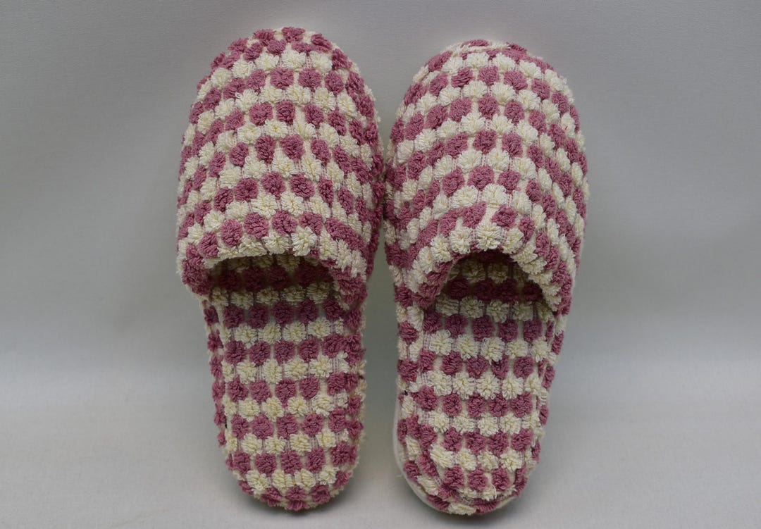 Fluffy Slipper, House Slipper, Cozy Cotton Slipper, Christmas Gift ...