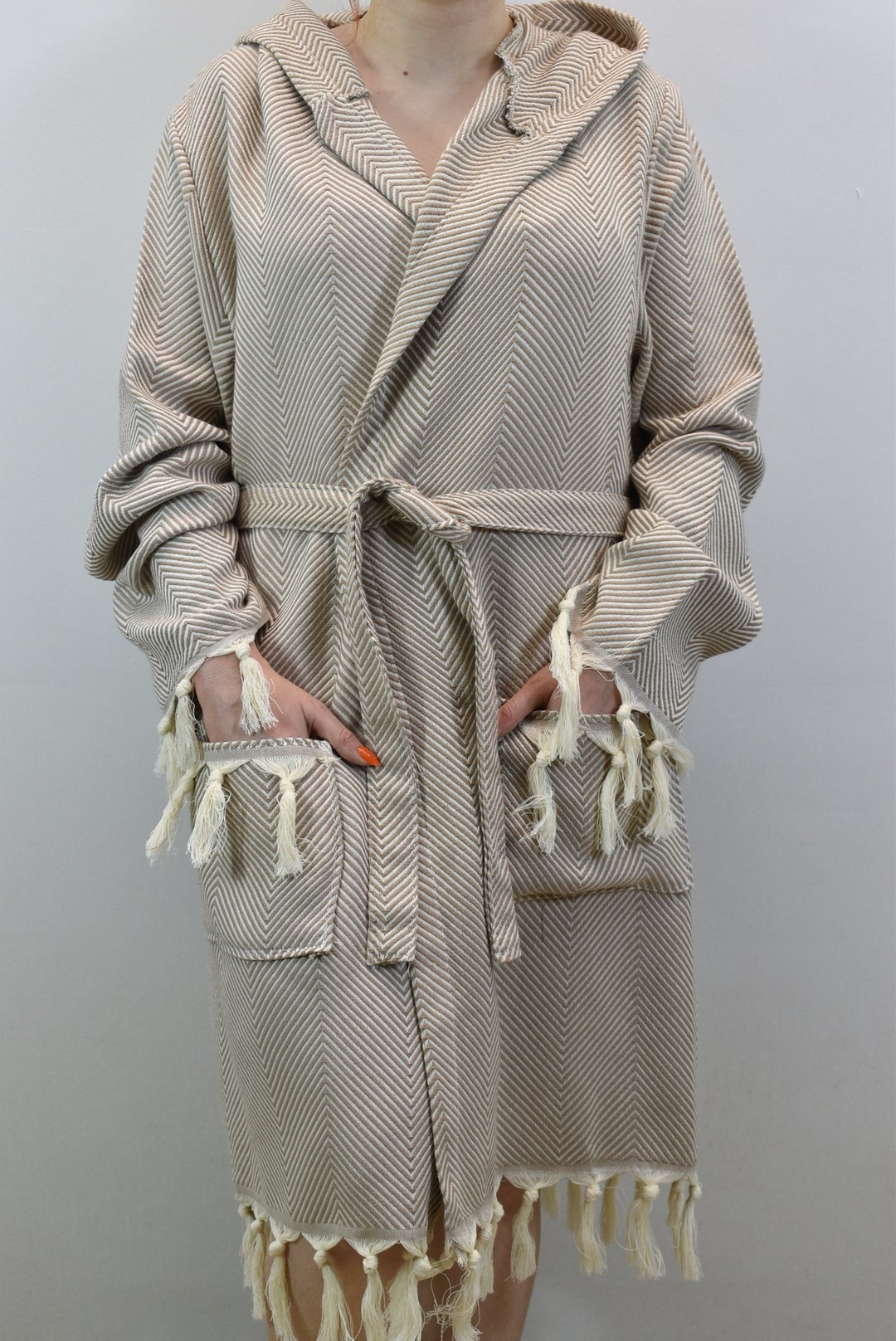 Turkish Bathrobe, Hammam Dress, Robe for Women, Dressing Gown, Morning ...