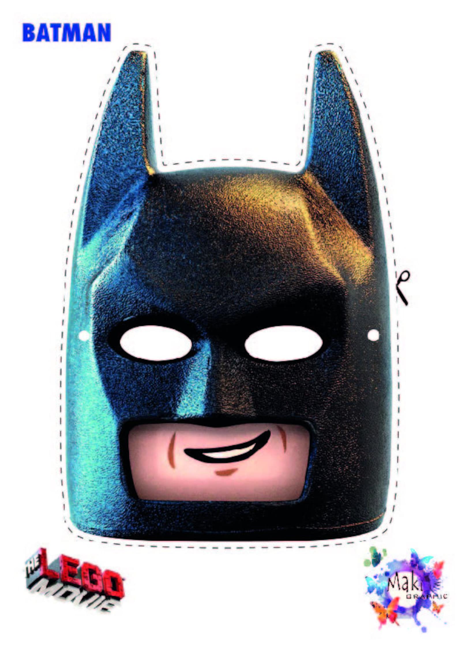 Masks With L.E.G.O MOVIE Characters to Liven up the Party - Etsy