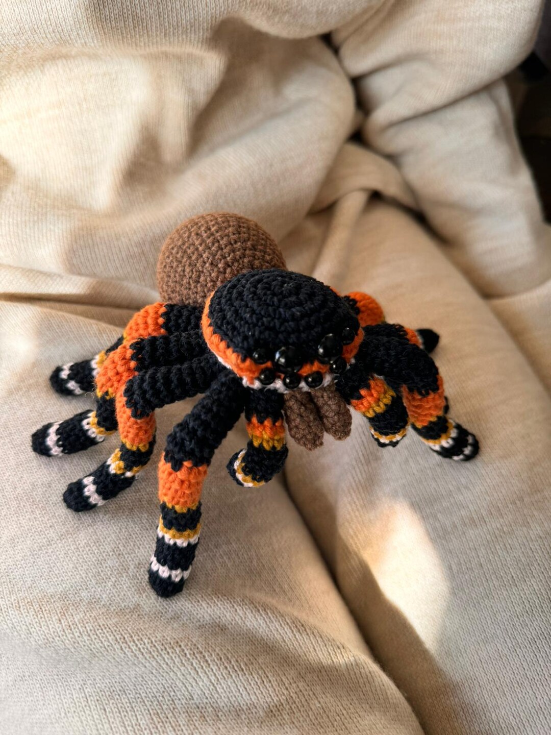 Spider Crochet Pdf Pattern, Amigurumi Spider, Handmade Toy, Halloween ...