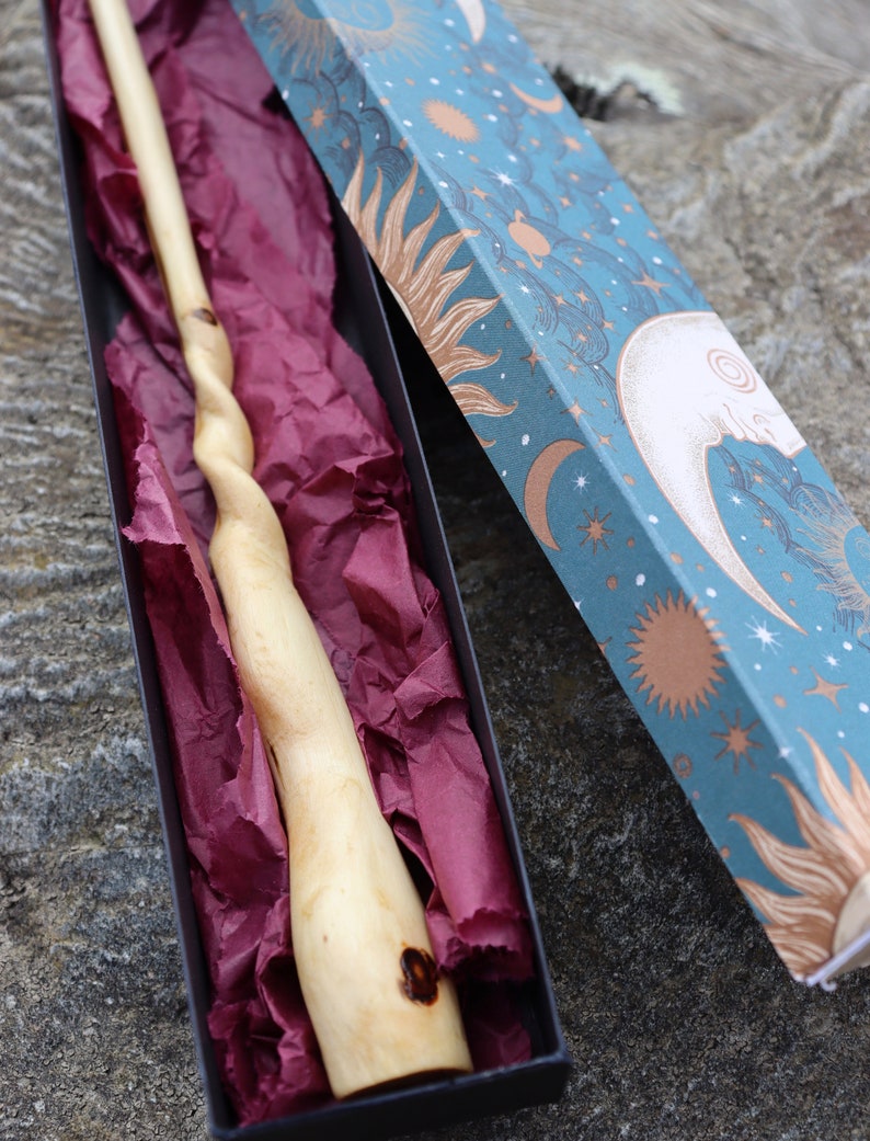 Handmade Wooden Wand Witches Wand Wizard Wand Wand Box - Etsy