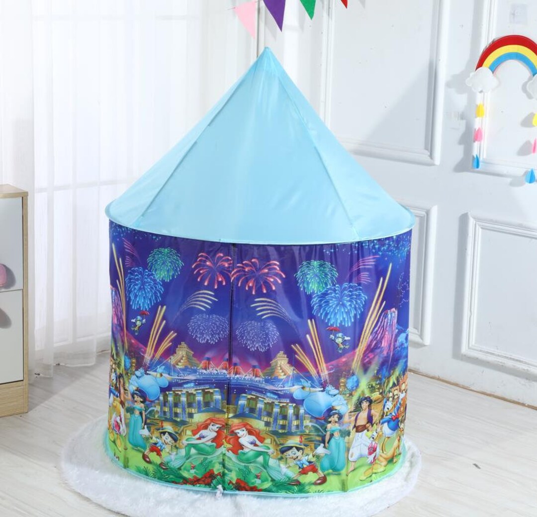 Disney Play Tent Featuring All Characters for Girls and Boys Indoor and ...