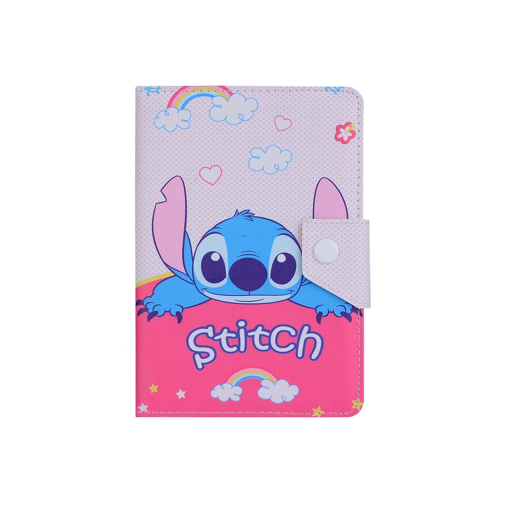 Cute Lilo and Stitch Universal Tablet Case in Pink and Blue Fits ...