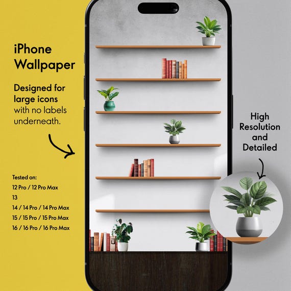 Iphone Shelf Wallpaper