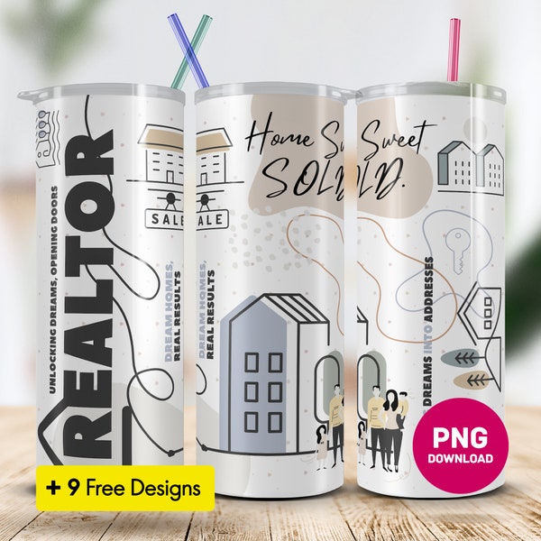Realtor Tumbler - Etsy