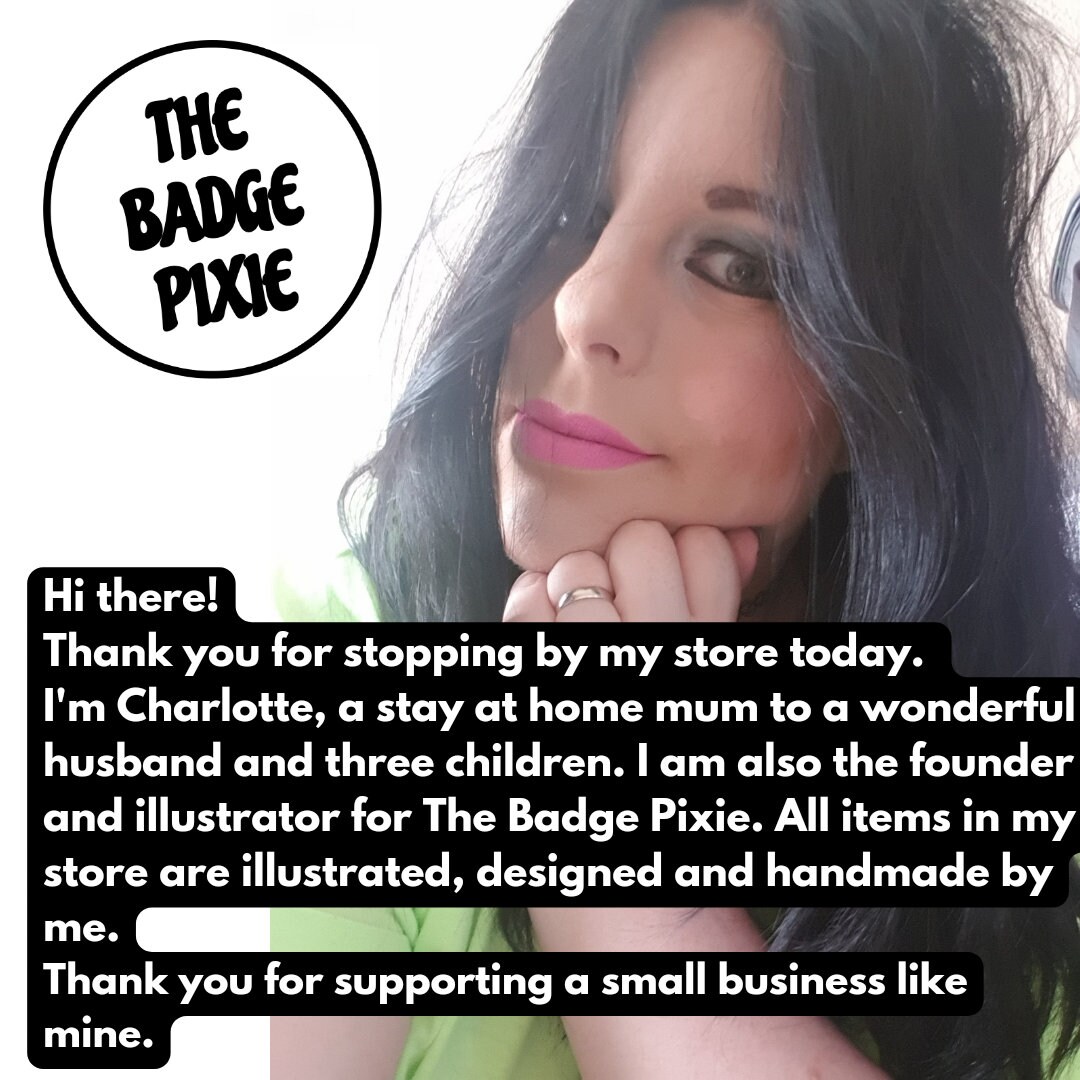 You Rock Guitarist Musician Rocker Badges Handmade Collectible Small ...