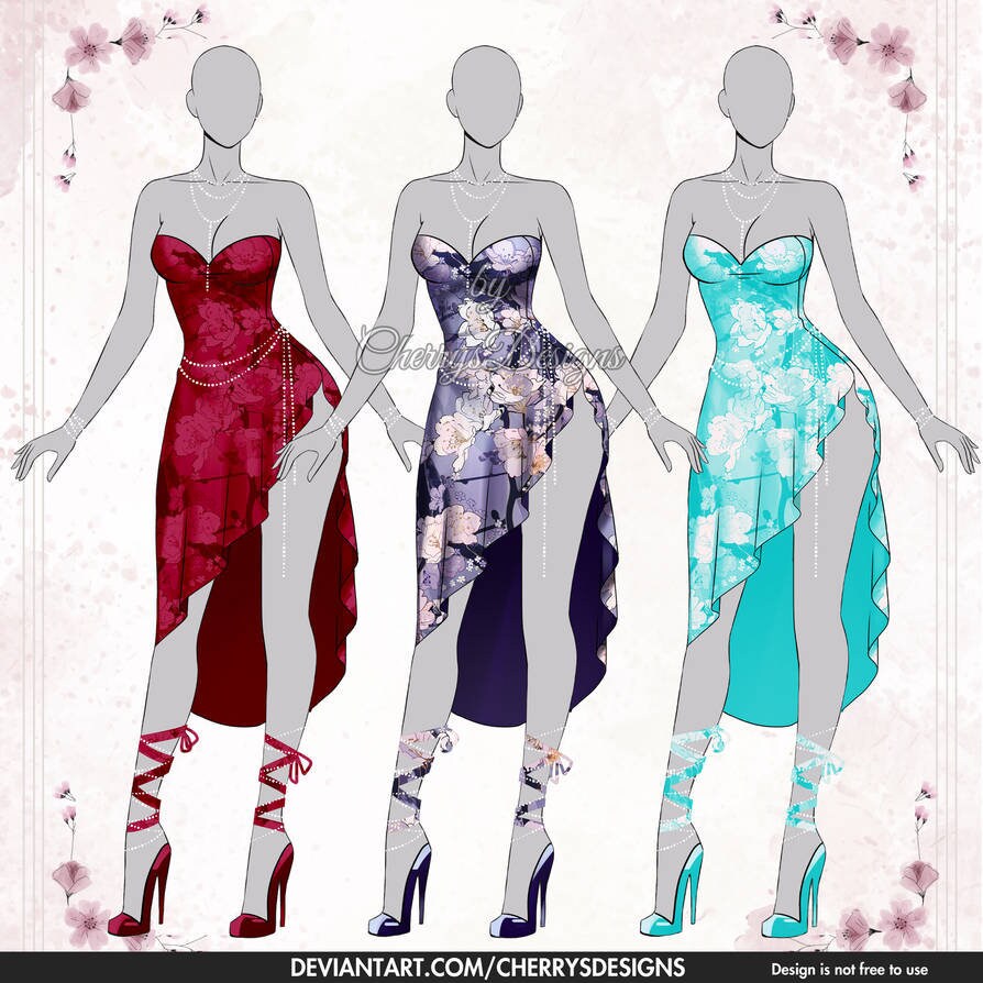 Custom Outfit Design, Commission, Art Commission, Digital Art, Outfit ...