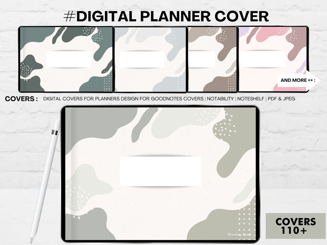 Digital Planner UNDATED ADHD, Daily, Weekly, Monthly Plan Agenda With ...