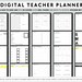 Digital Teacher Planner 2024-2025 | Academic Planner | Lesson Plan ...