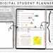 Student Digital Planner | Goodnotes, Notability (PDF) - Etsy