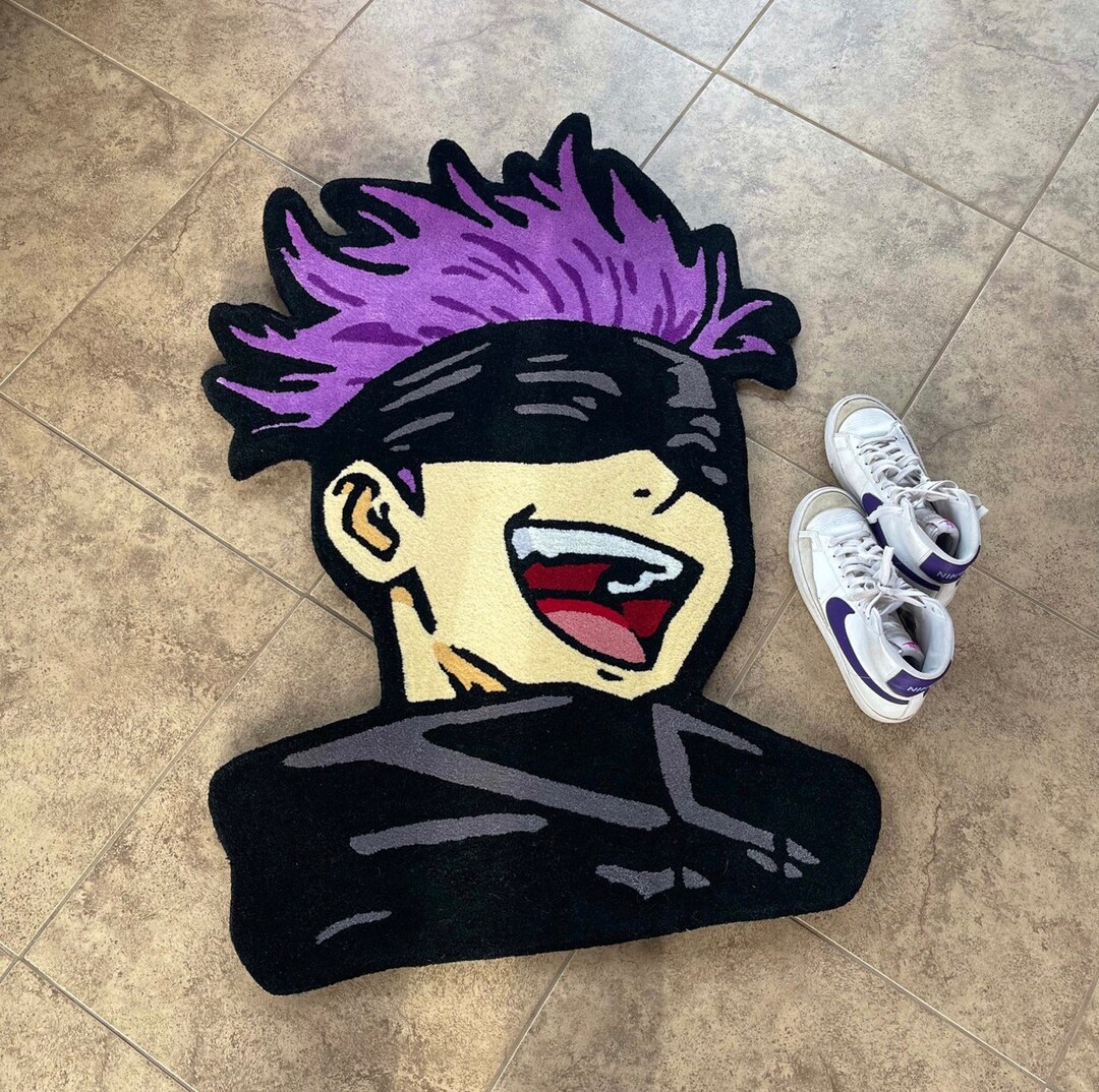 Jujutsu Kaisen Gojo Satoru Hand Tufted Rug - Etsy