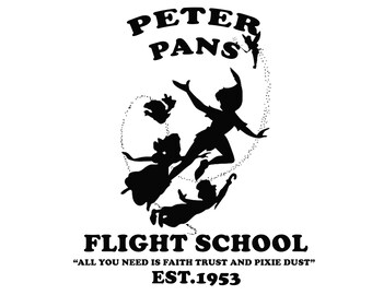 Flight School Svg - Etsy