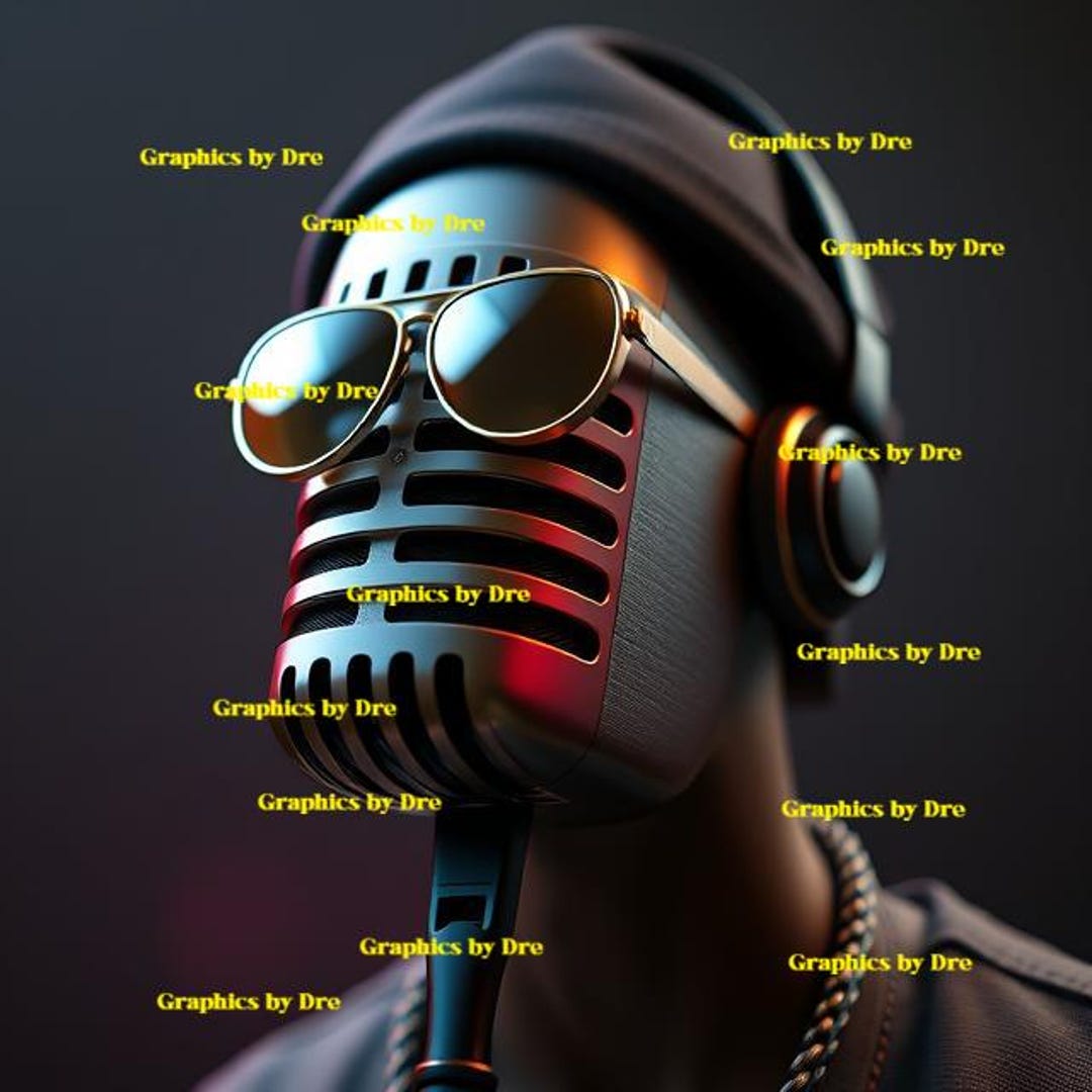 Hip-hop Mic Art - Etsy