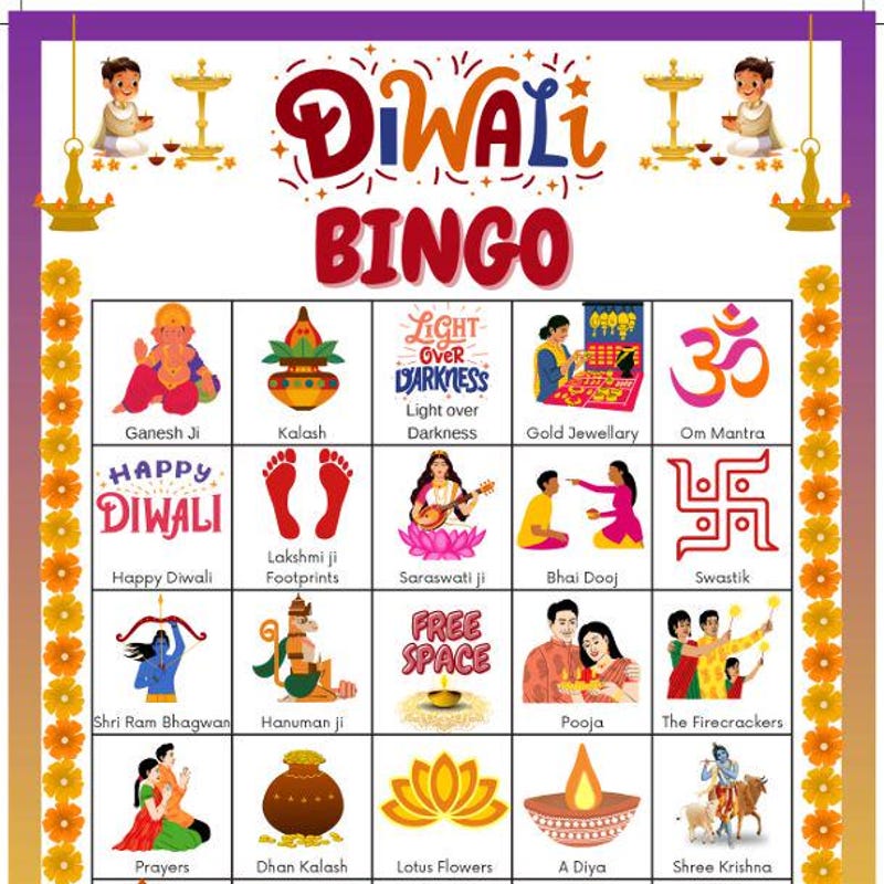Diwali Card - Etsy
