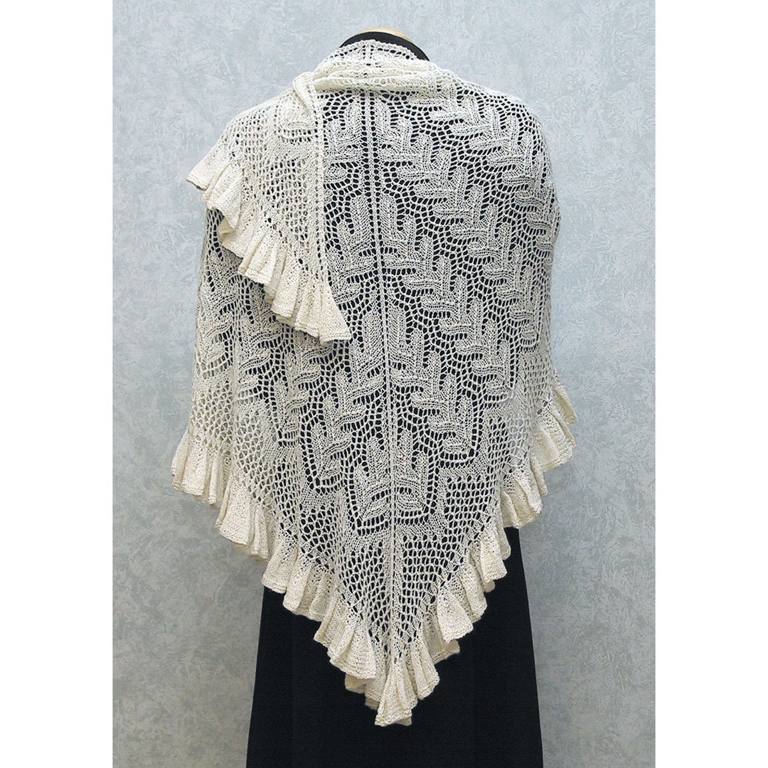 Knitting Pattern, Lace Weight, Knitting Charts, Lace Shawl, Pdf Pattern ...