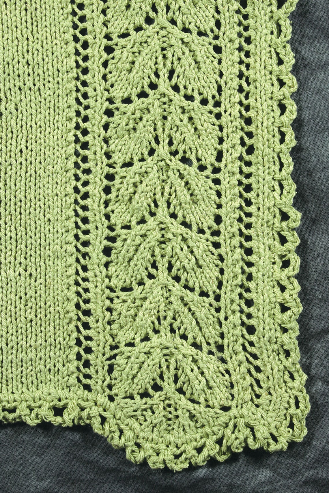 Knitting Pattern, Lace Vest, Knit Garment, Charted Instructions, Pdf ...