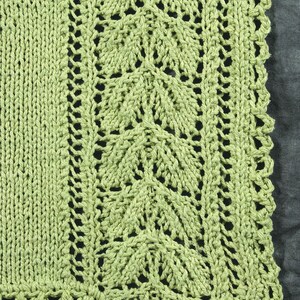 Knitting Pattern, Lace Vest, Knit Garment, Charted Instructions, Pdf ...