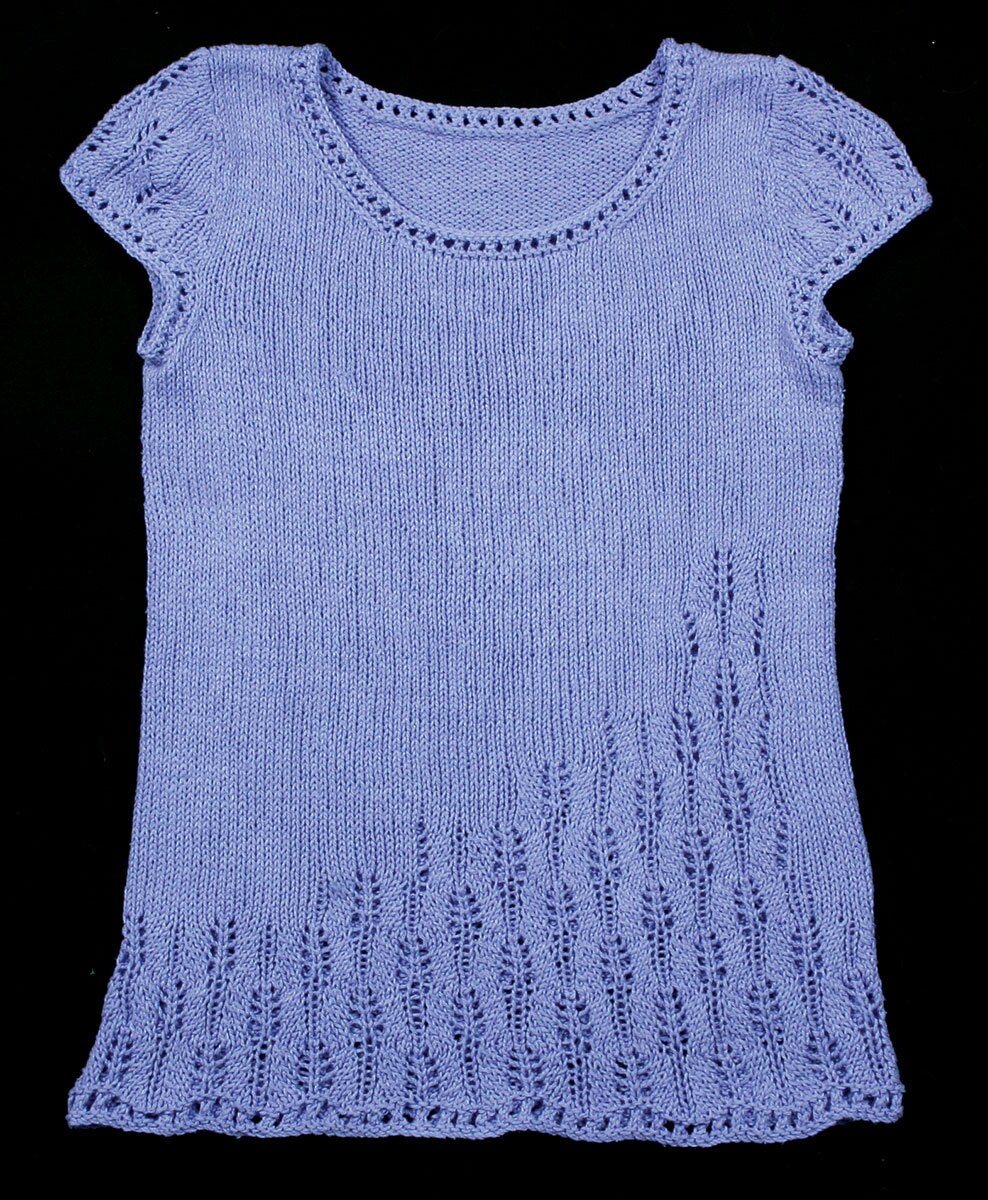 Womens Knit Top, Knitting Pattern, Lace Garment, Knitting Charts, Pdf ...