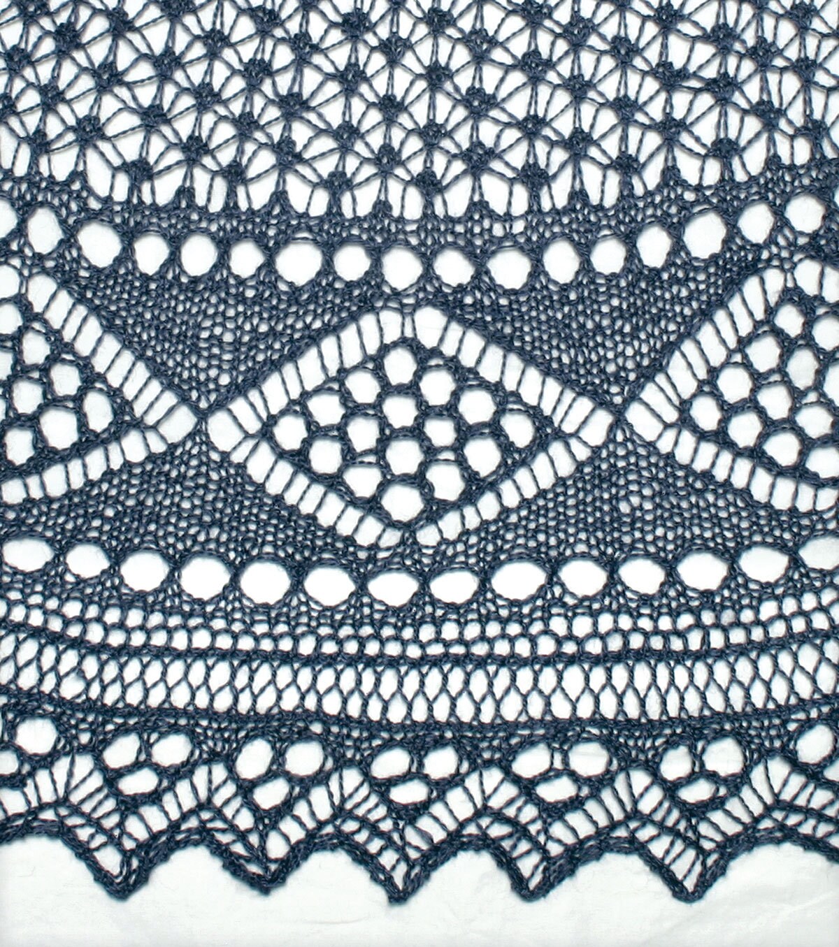 Lace Knit, Knitting Pattern, Charted Instructions, Shetland Lace ...