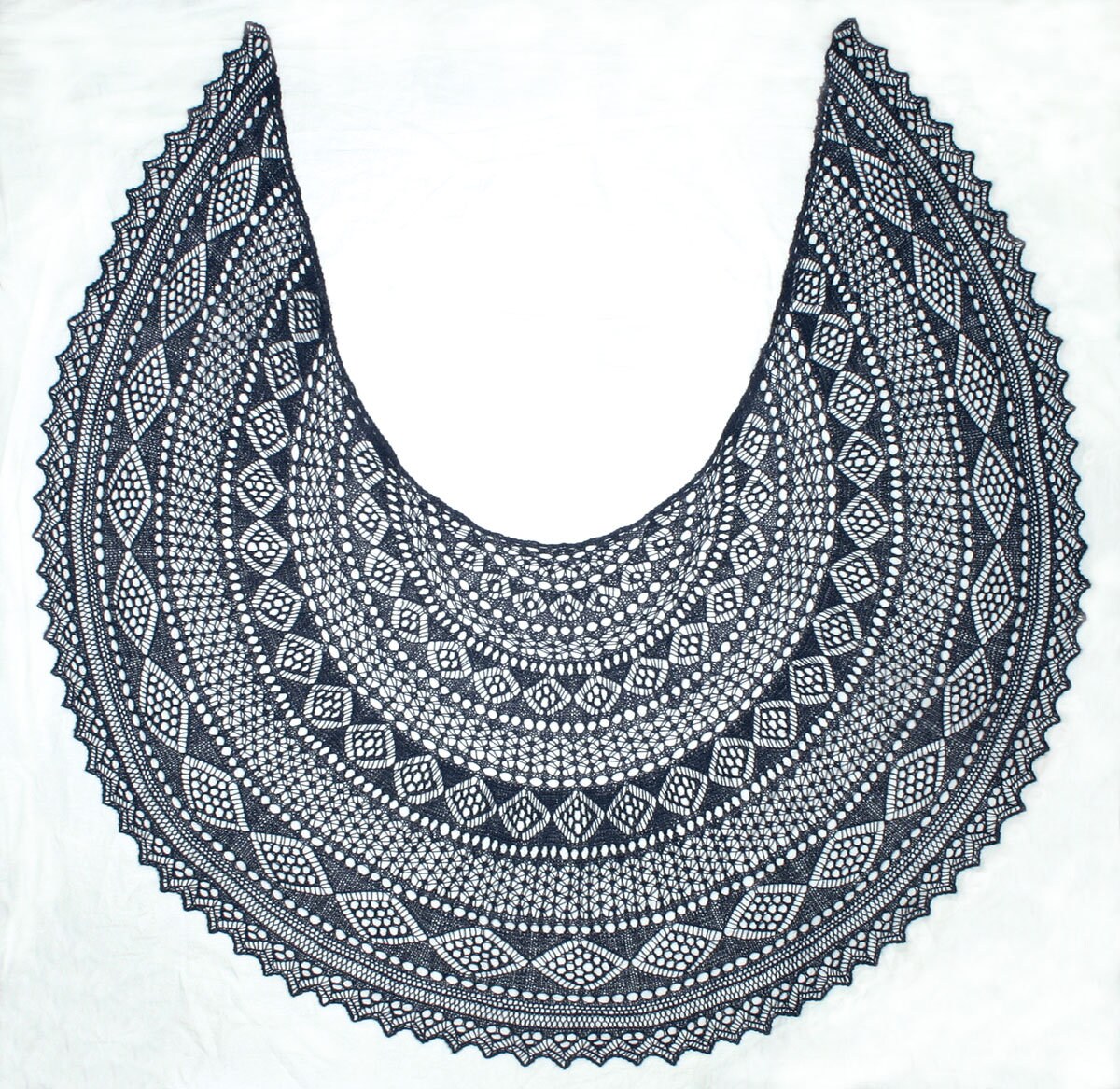 Lace Knit, Knitting Pattern, Charted Instructions, Shetland Lace ...