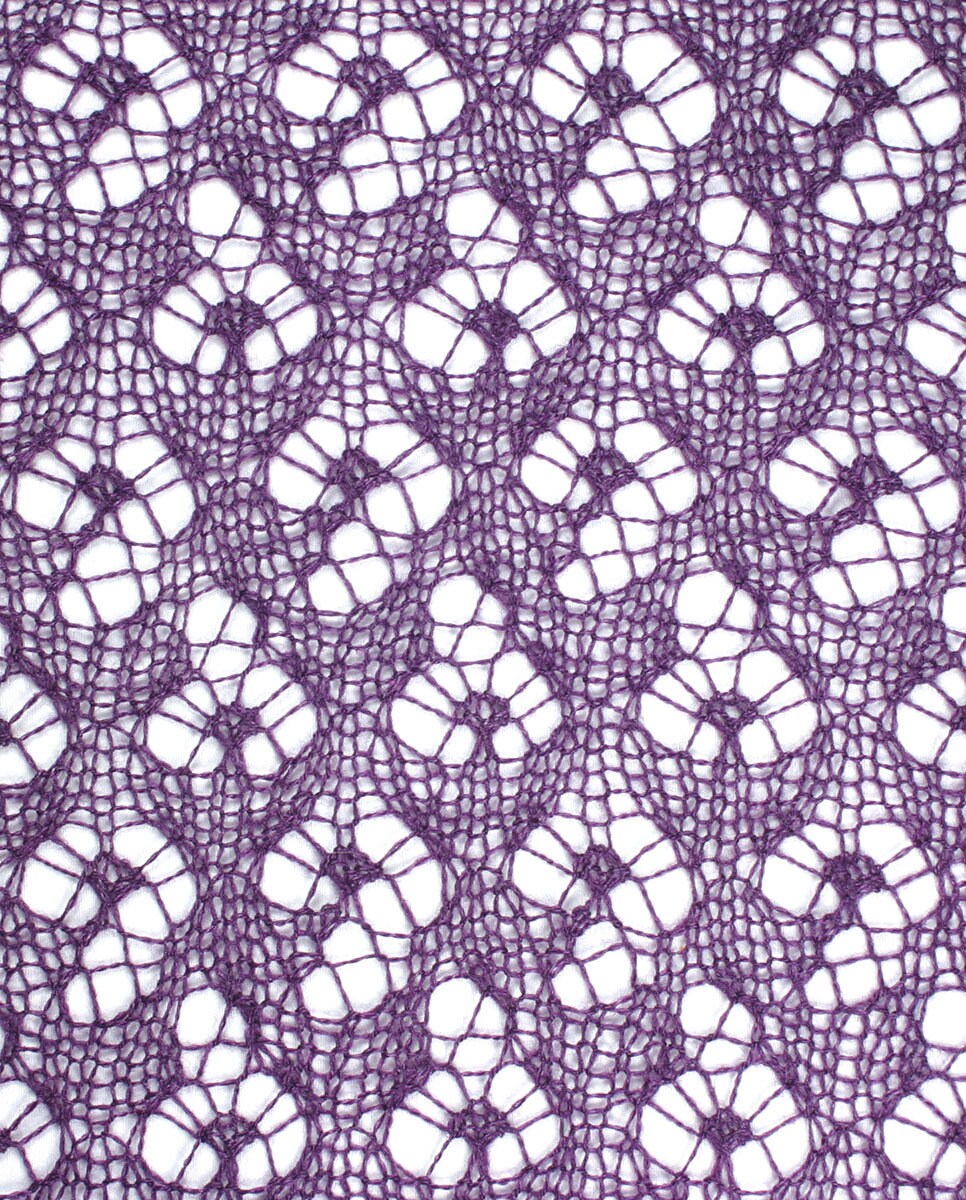 Knitting Pattern, Traditional Lace, Charts Instructions, Knitted Stole ...