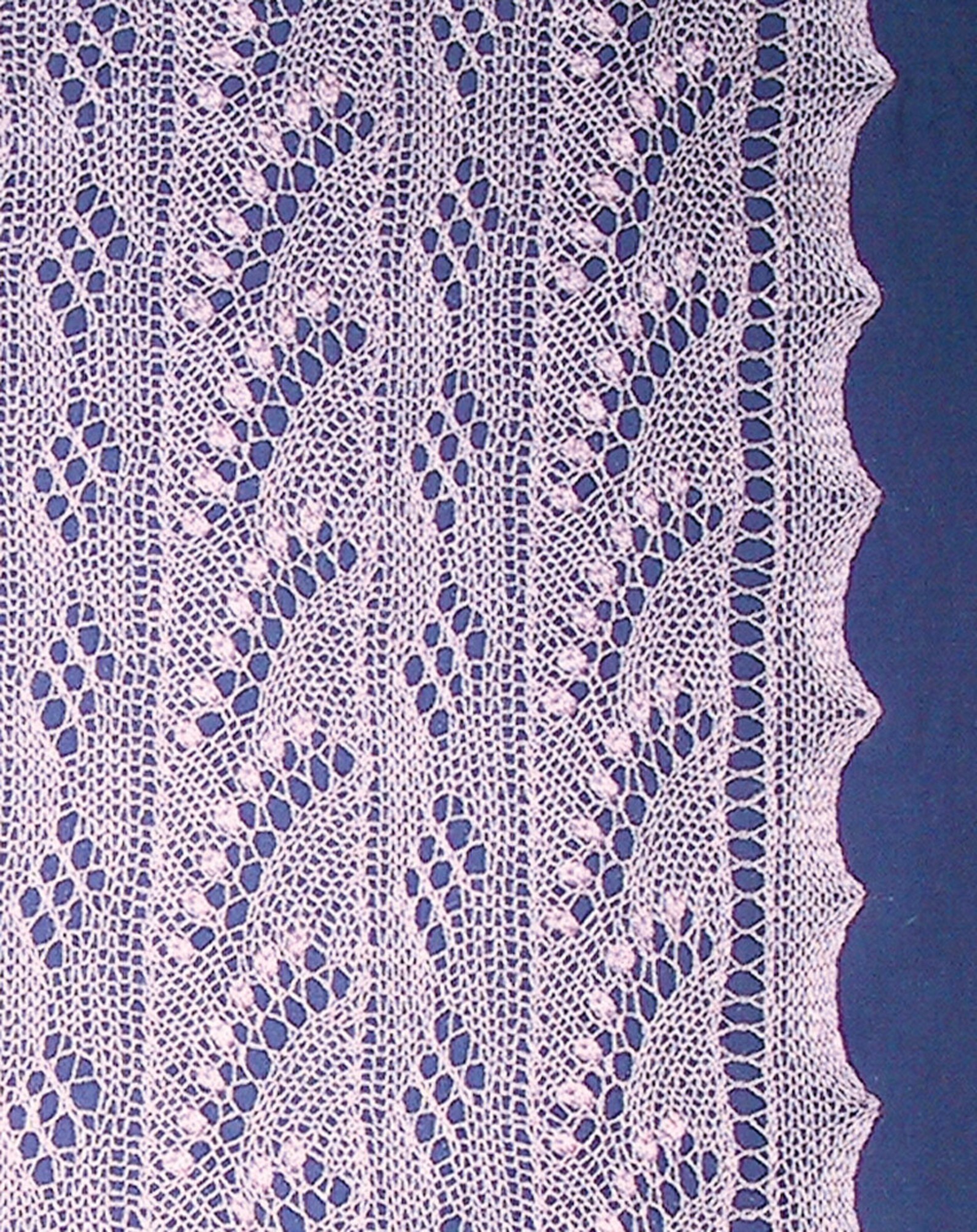 Estonian Lace, Knitting Pattern, Charted Instructions, Knitted Stole ...