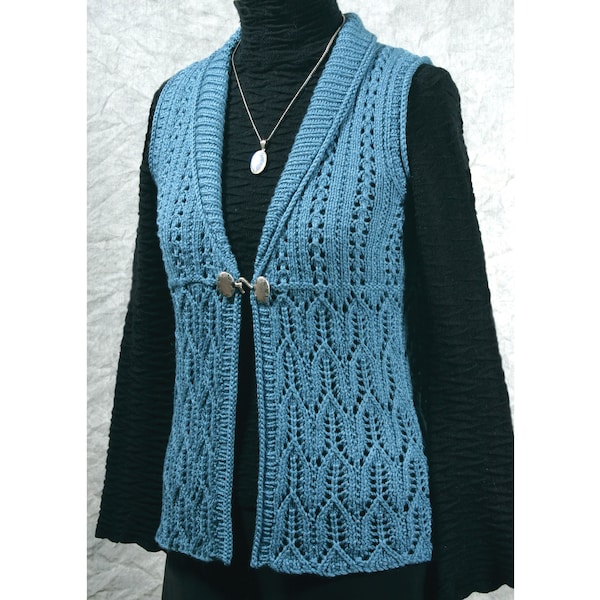 Knitting Pattern, Knitted Garment, Cardigan Sweater, Charted ...