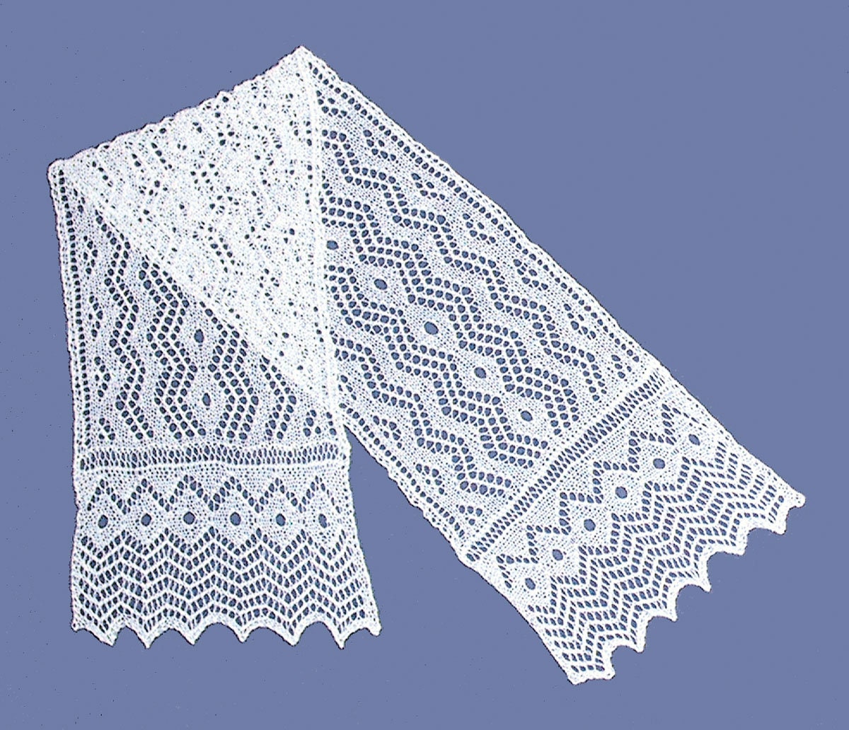 Knitting Pattern, Lace Scarf, Charts for Knitting, Shawl, Pdf Knit ...